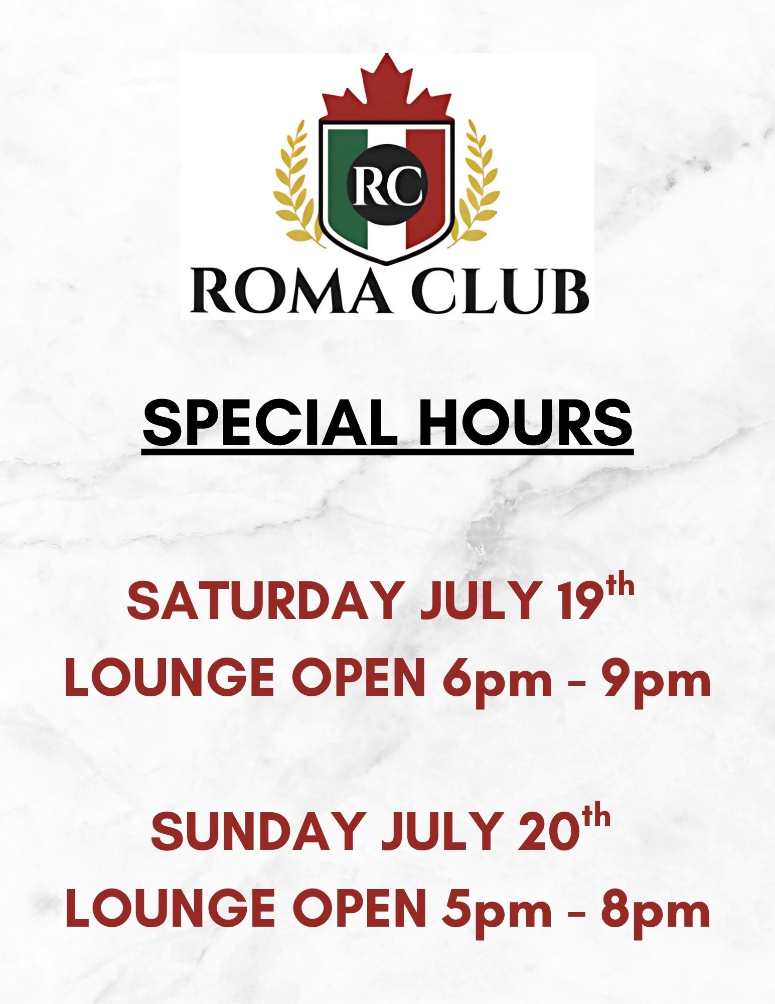 Home | Roma Club of Leamington